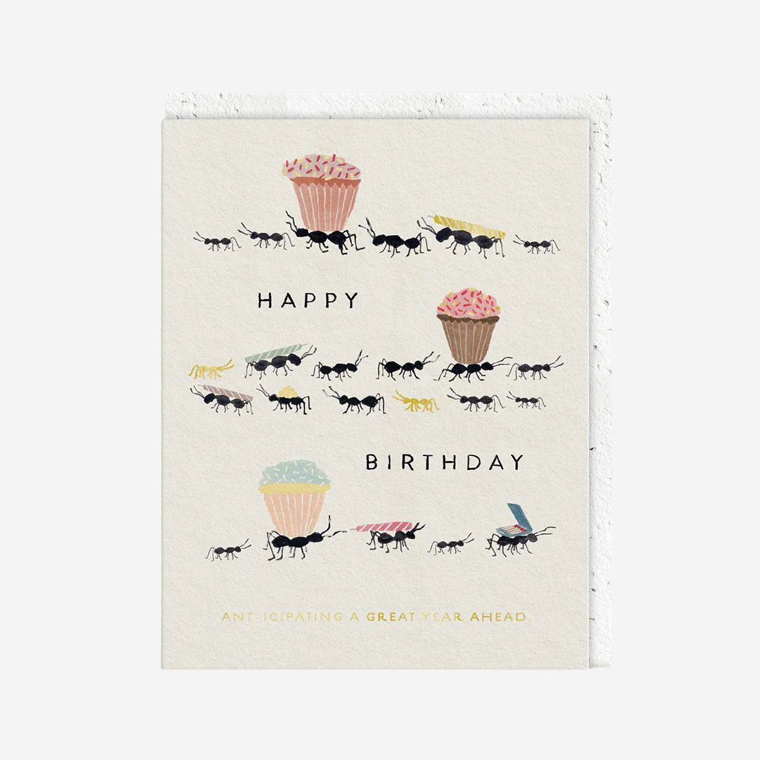 Ant-icipating a Great Year Greeting Card – The Balloon Works