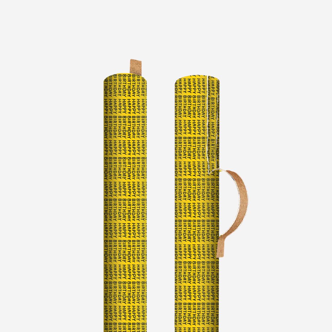 Happy Birthday Repeat Wrapping Paper Roll – The Balloon Works