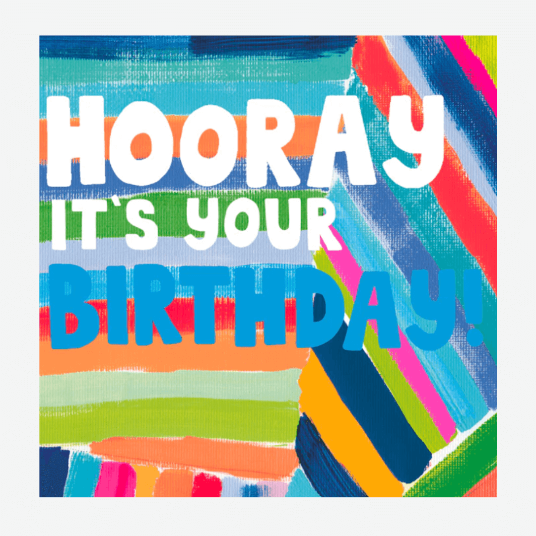 Hooray It's Your Birthday! by Paper Salad – The Balloon Works