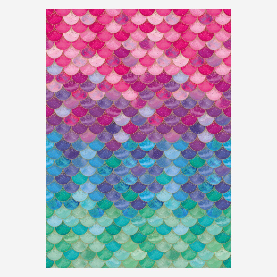 Mermaid Wrapping Paper Roll – The Balloon Works