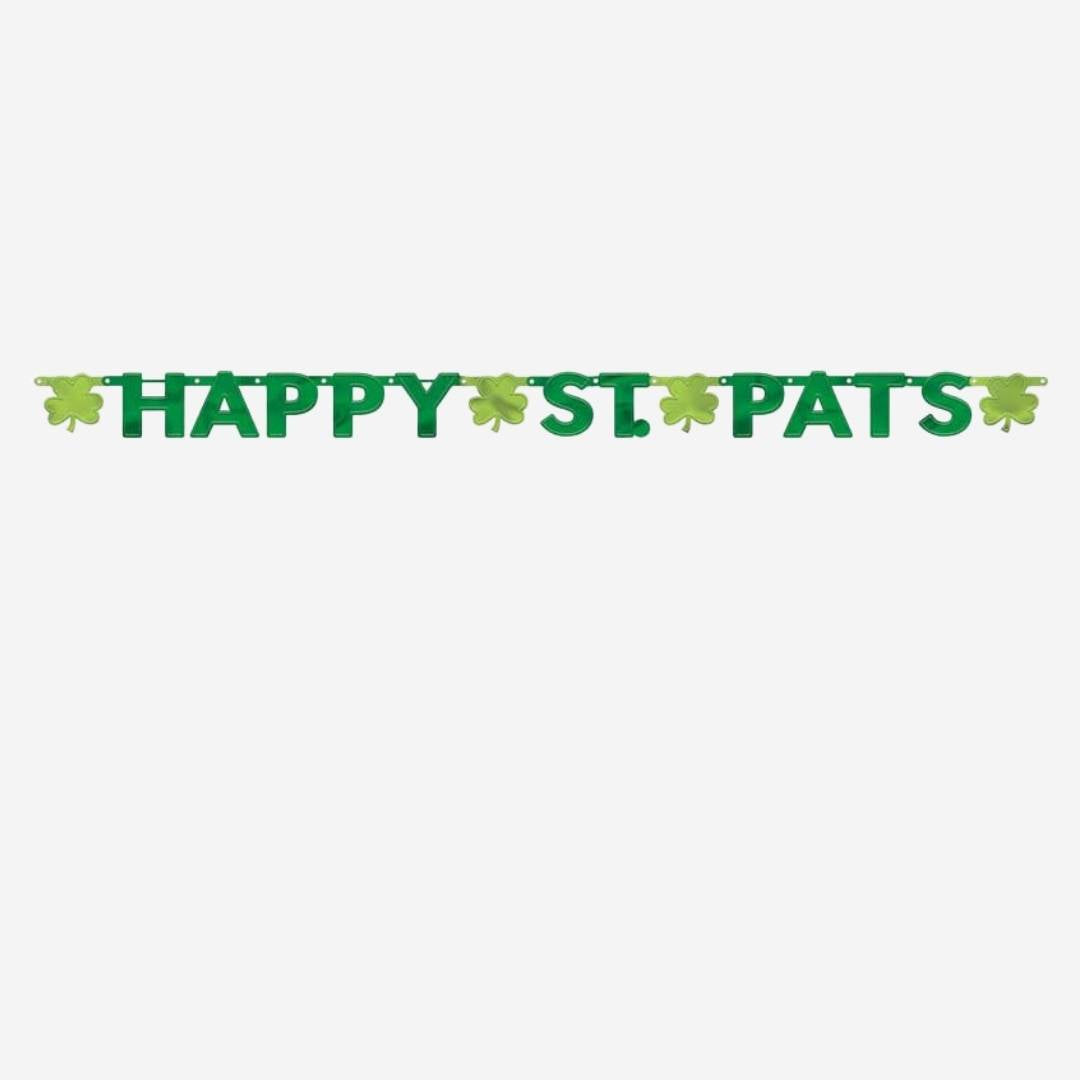 St. Patricks Day Letter Banner – The Balloon Works