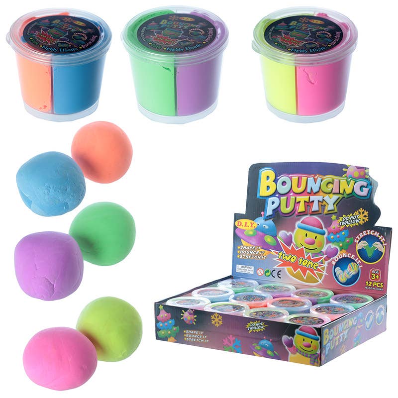 Two Tones Bouncing Putty – The Balloon Works