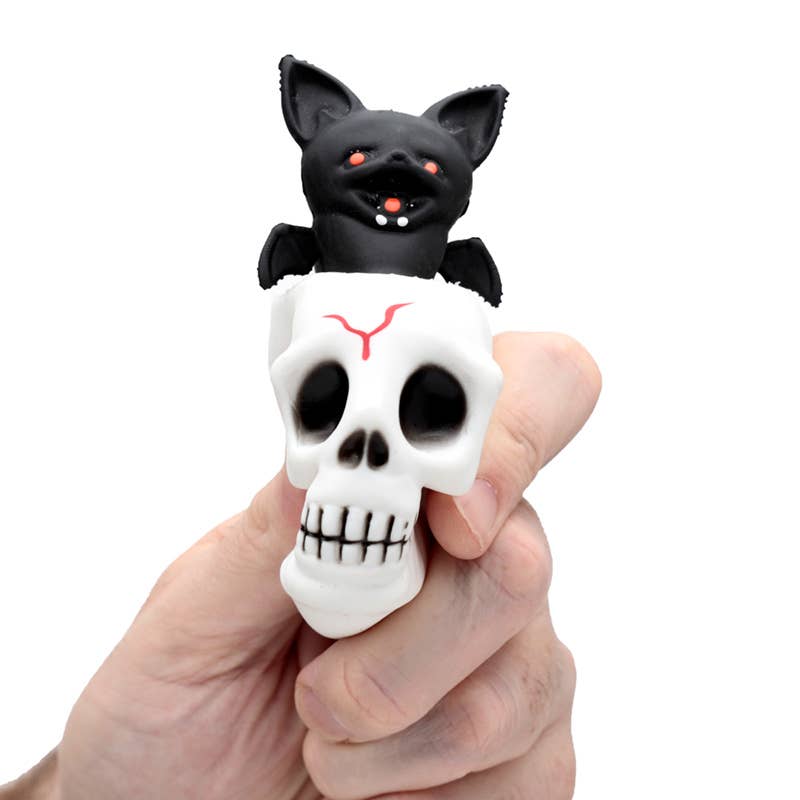Squeezy Skull Bat Pop Out Toy – The Balloon Works
