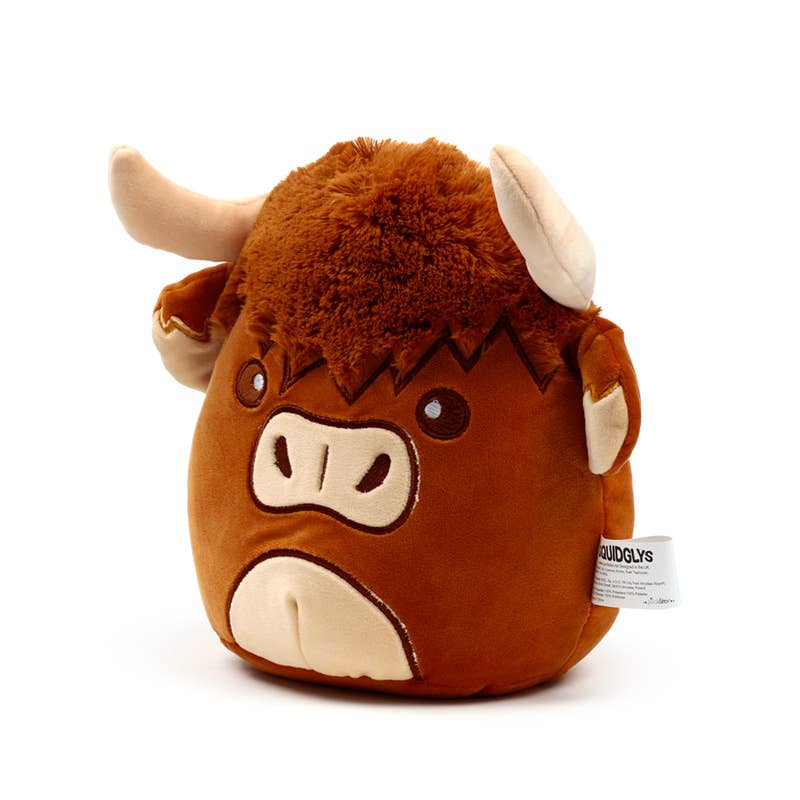 Squidglys Highland Coo Cow Plush Toy – The Balloon Works
