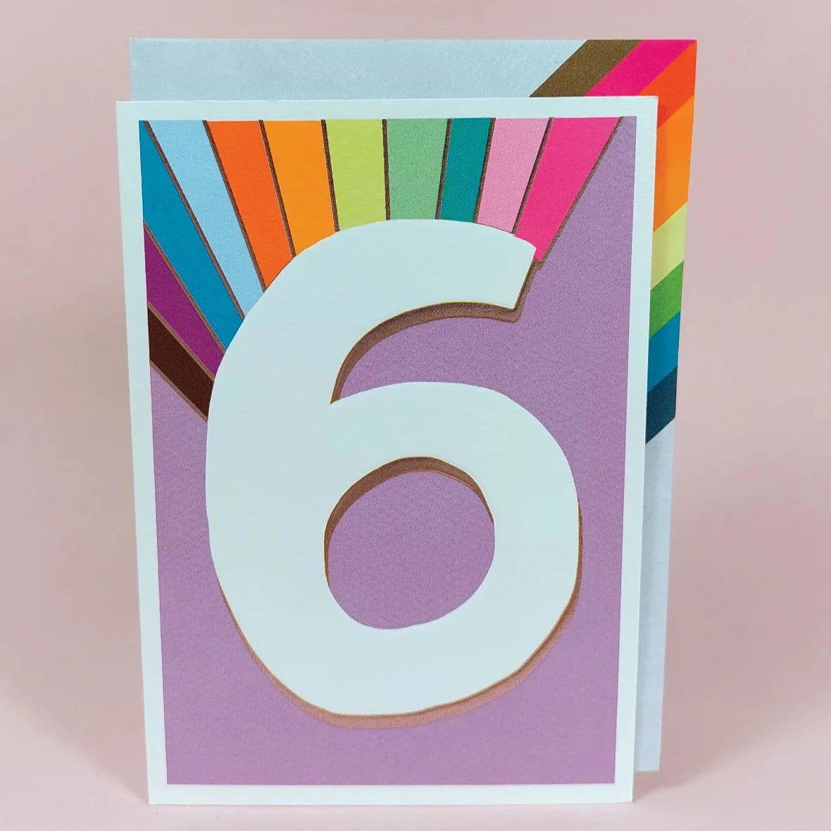 Age 6 Girl Card by Paper Salad – The Balloon Works