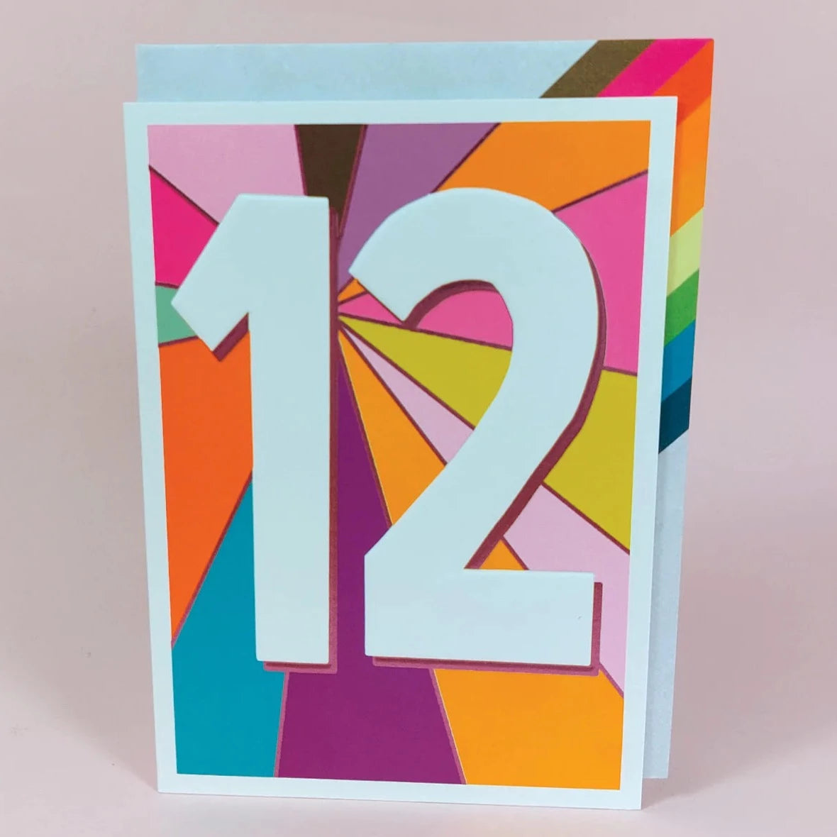 Age 12 Girl Card by Paper Salad – The Balloon Works
