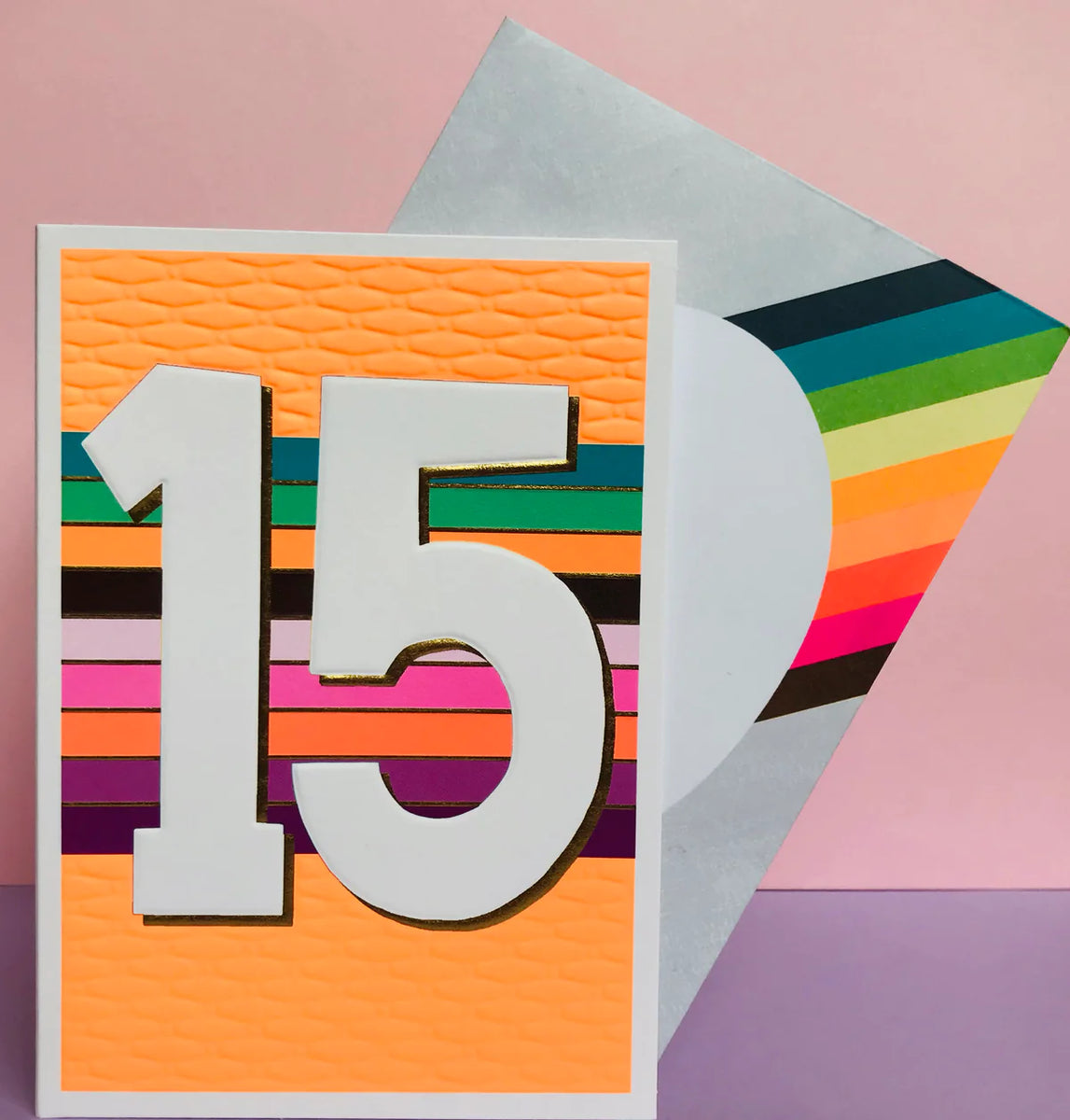 Age 15 Girl Card by Paper Salad – The Balloon Works