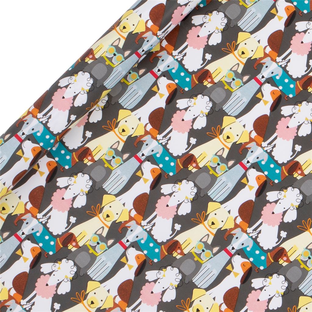 Cool Dogs Wrapping Paper Roll – The Balloon Works