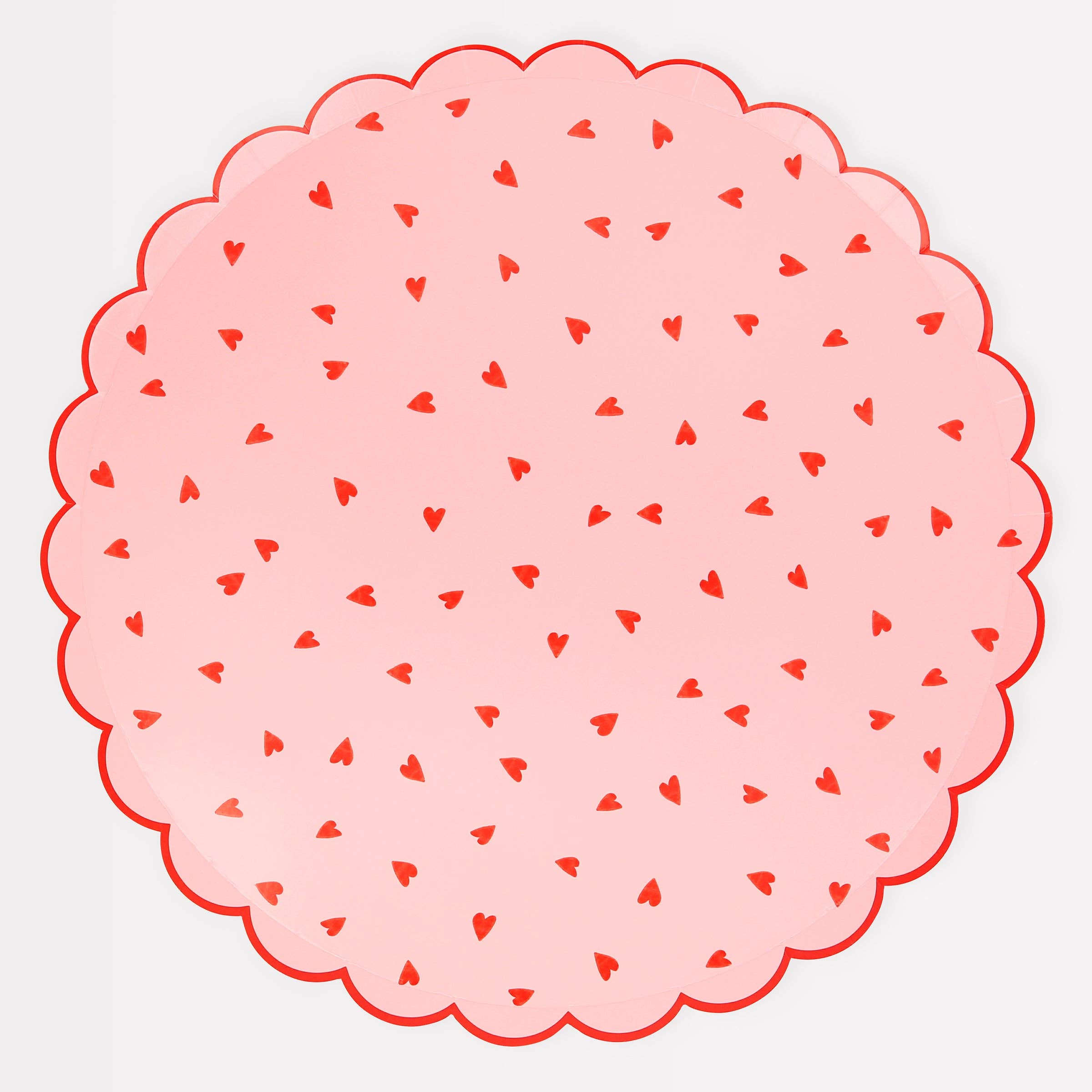 Heart Pattern Dinner Plates by Meri Meri – The Balloon Works