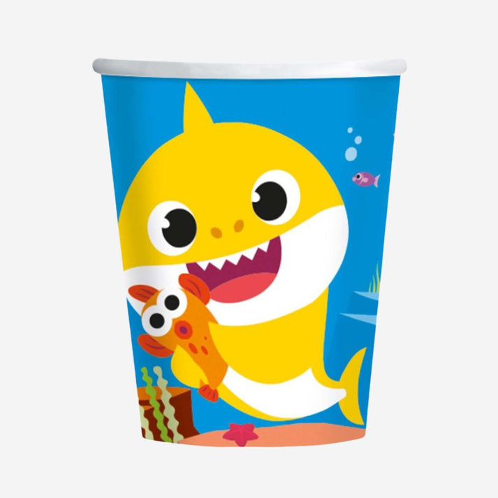 Baby Shark Paper Cups – The Balloon Works