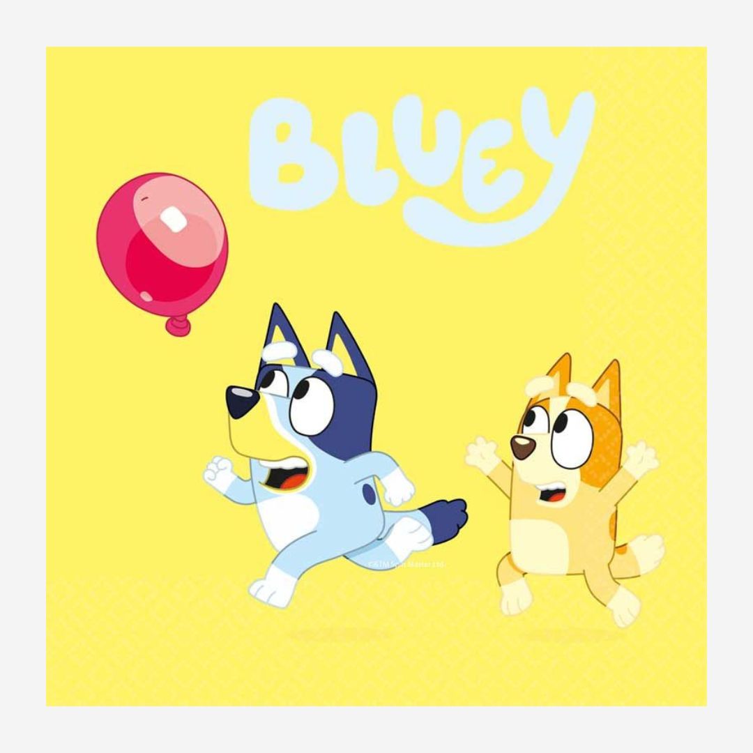 Bluey Napkins – The Balloon Works
