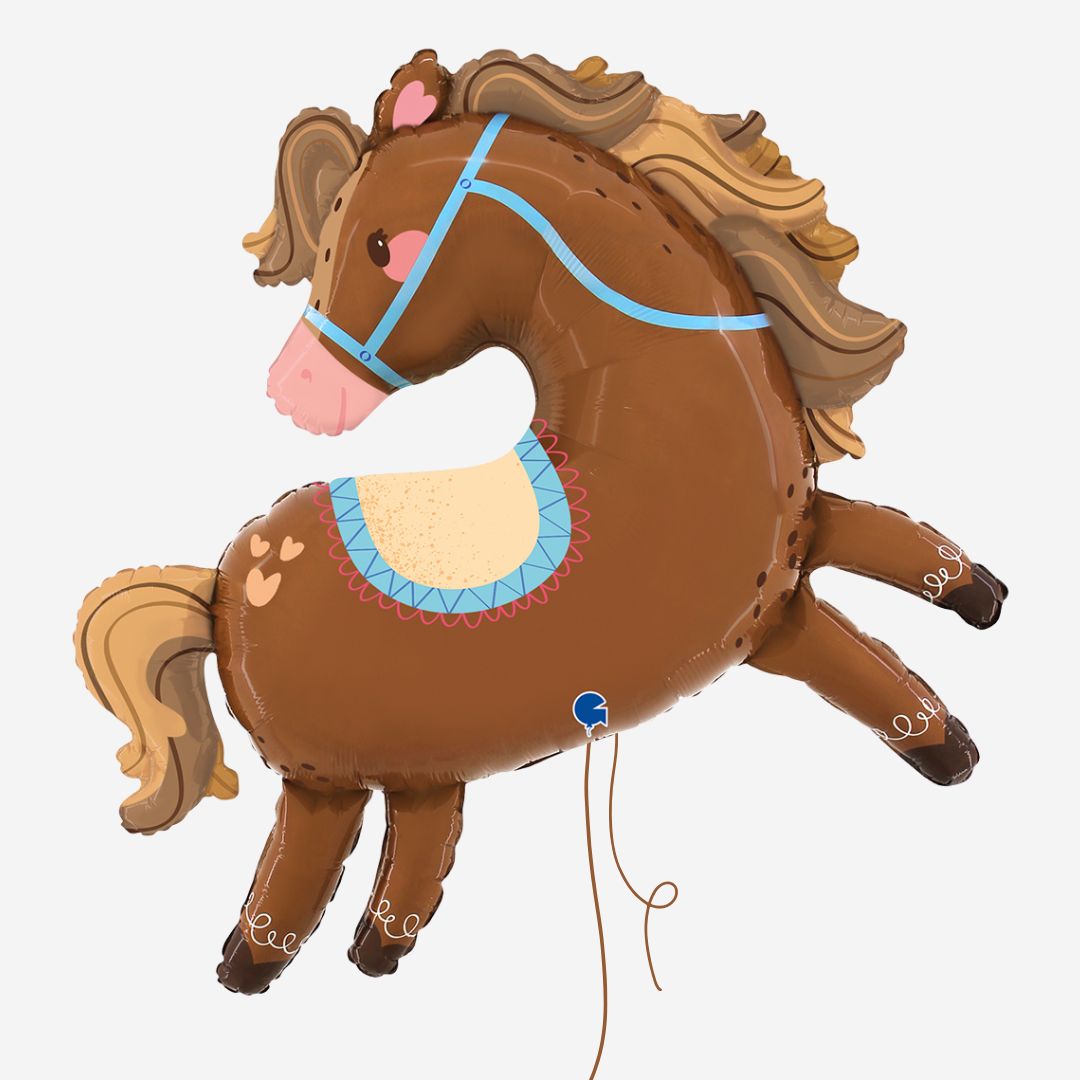Lovely Horse Inflated Foil Balloon – The Balloon Works