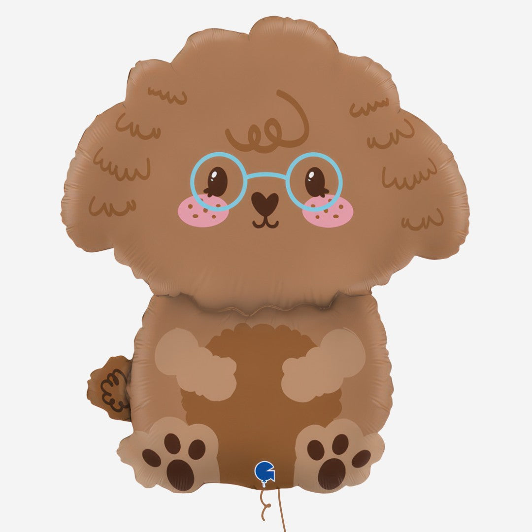 Cute Toy Poodle Inflated Foil Balloon – The Balloon Works