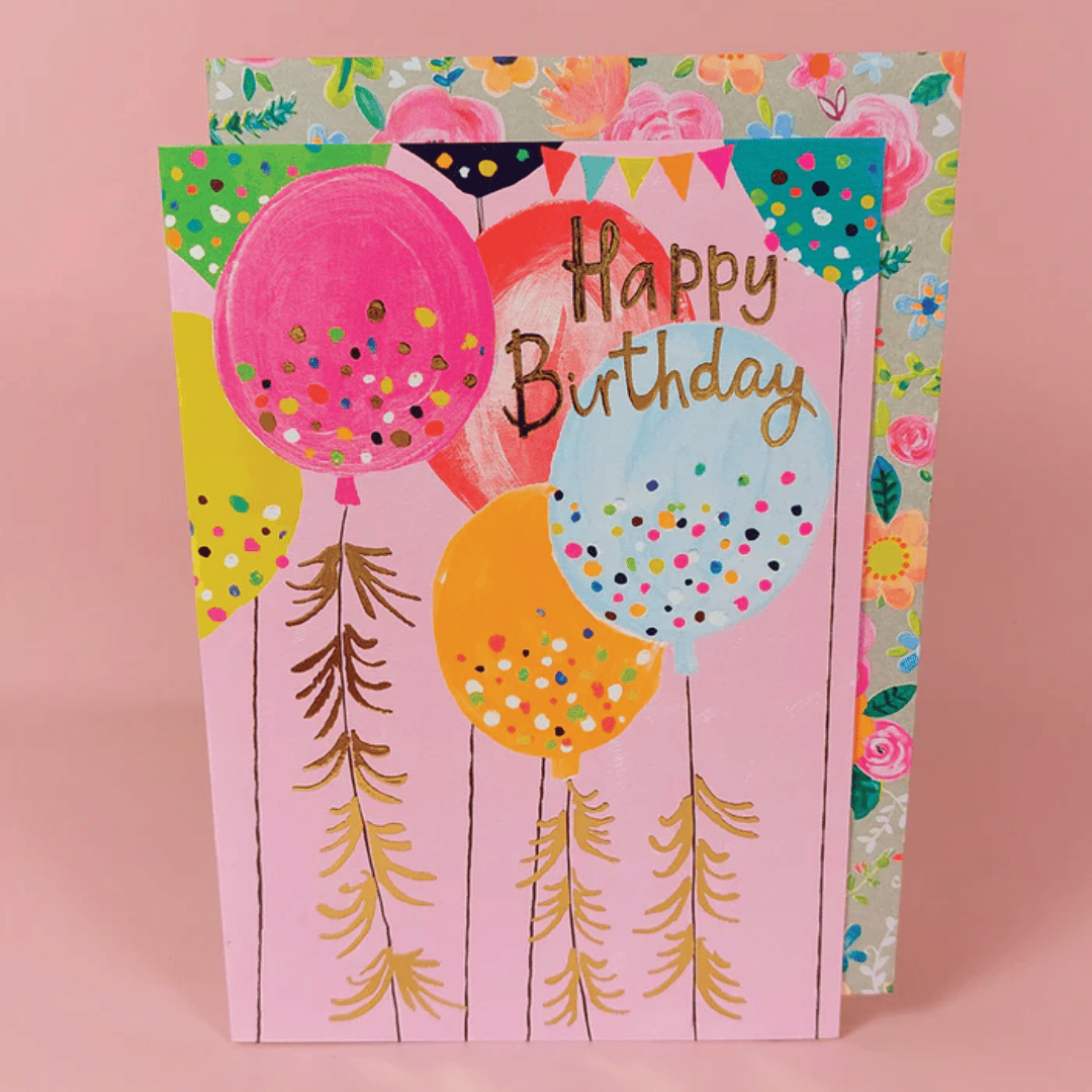 Happy Birthday Balloons Card by Paper Salad – The Balloon Works