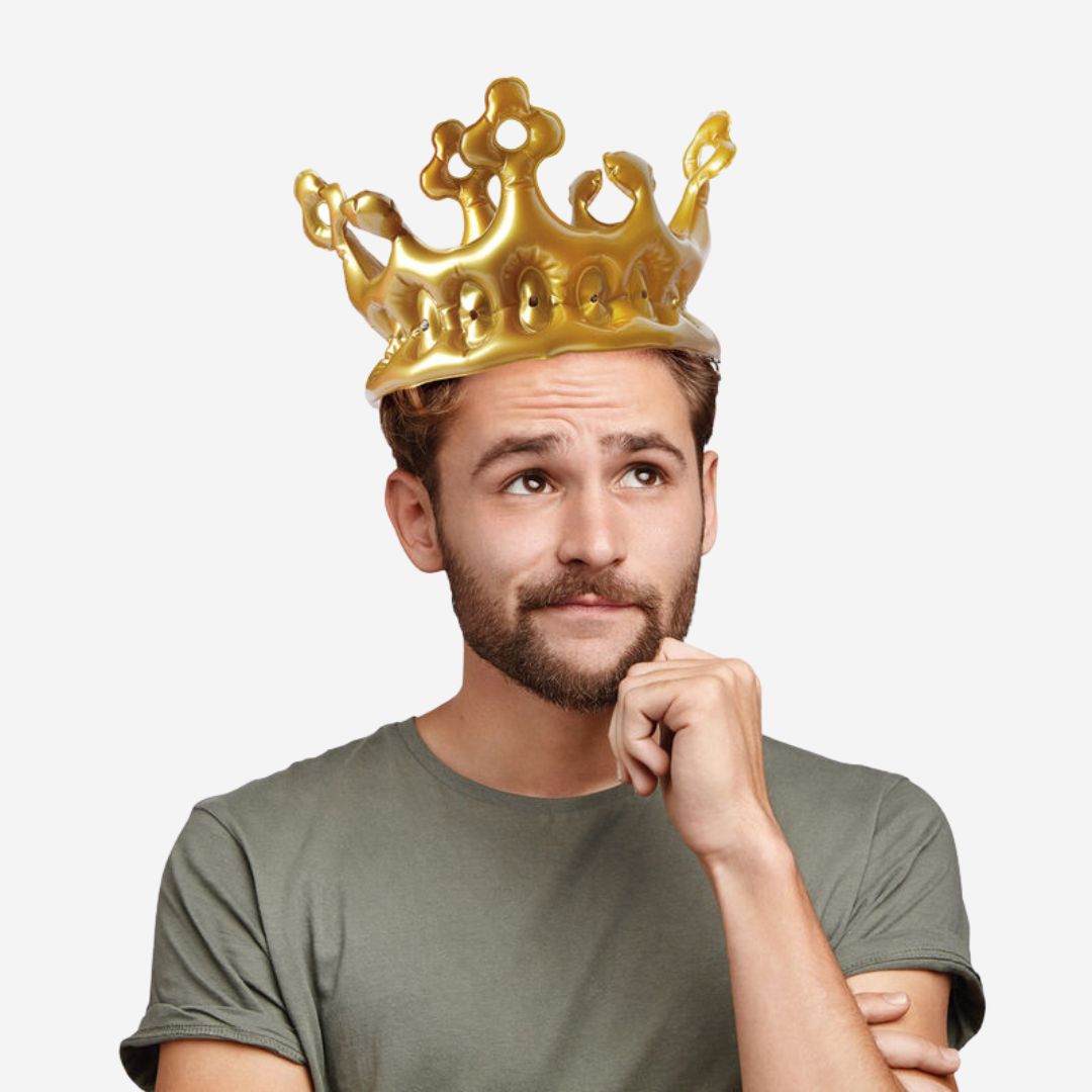 Party King Inflatable Crown – The Balloon Works
