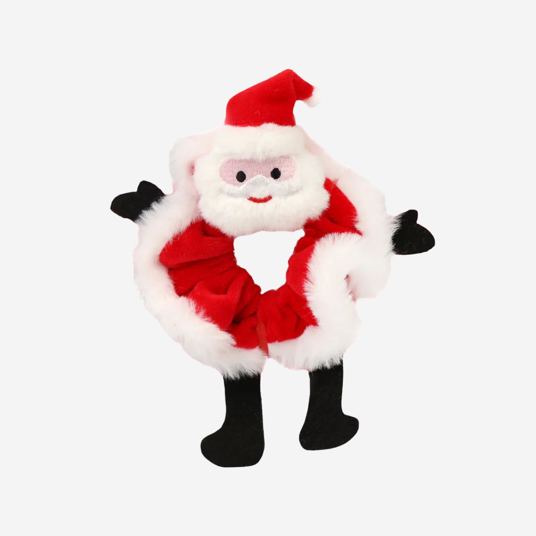 Santa Hair Scrunchie – The Balloon Works