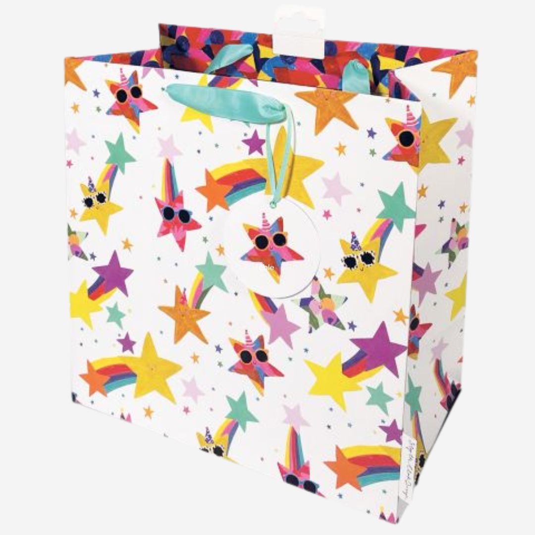 Large Shooting Stars Gift Bag – The Balloon Works