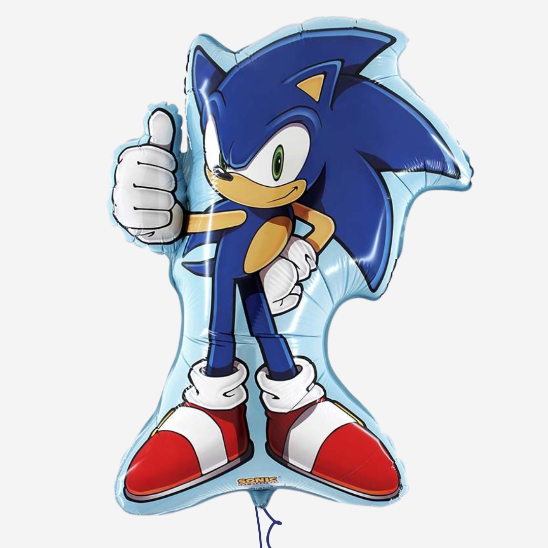 Sonic the Hedgehog Large Inflated Foil Balloon – The Balloon Works