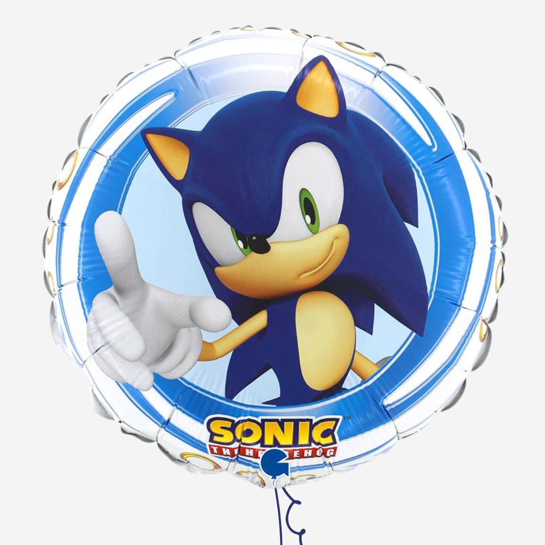 Sonic Hedgehog Small Inflated Foil Balloon – The Balloon Works