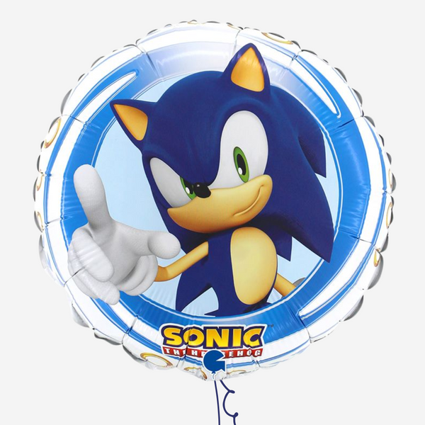 Sonic Hedgehog Small Inflated Foil Balloon – The Balloon Works