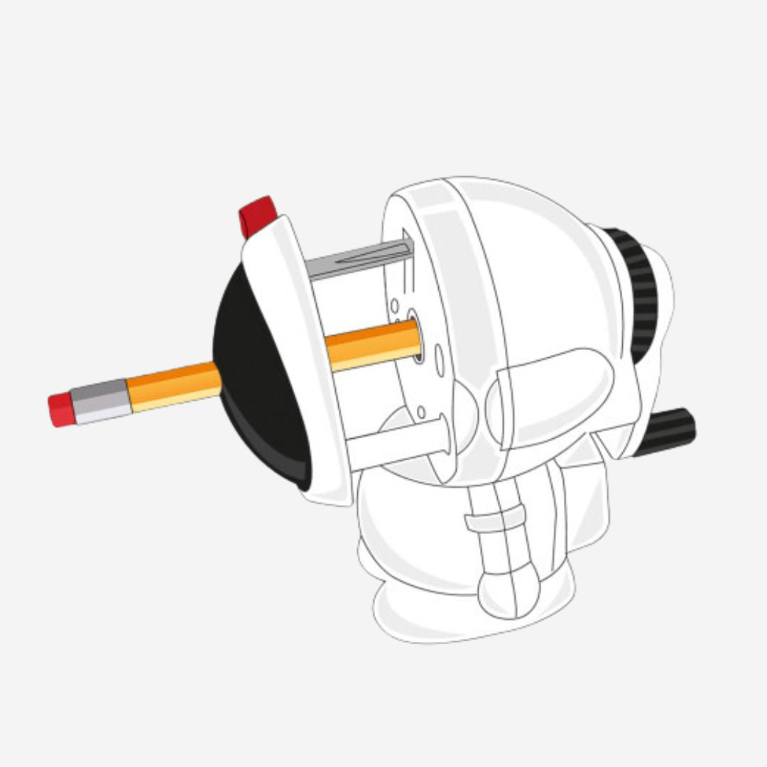 Legami To The Moon And Back - Desktop Pencil Sharpener – The Balloon Works