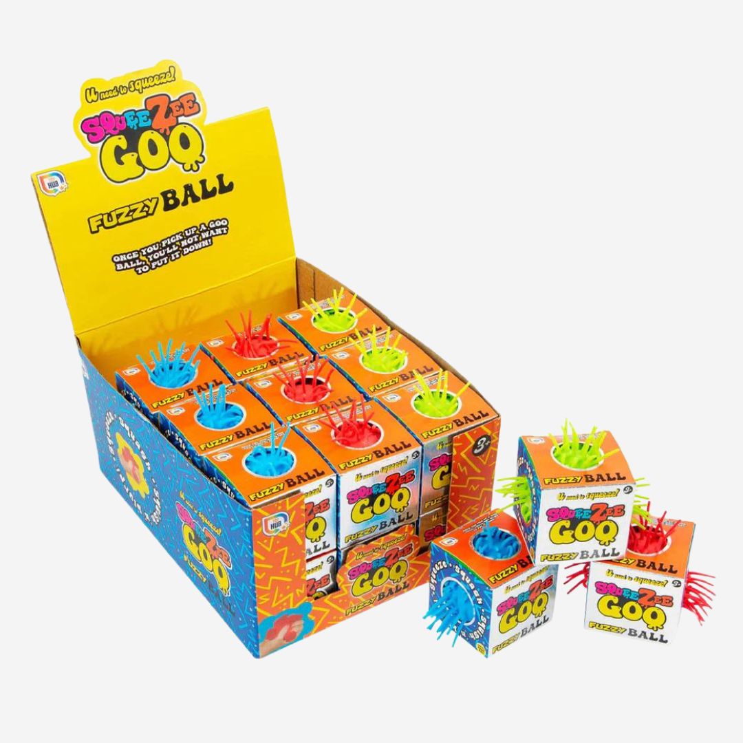 Squeeze Goo Fuzzy Ball – The Balloon Works