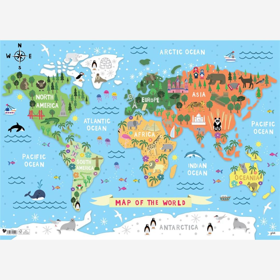 Wrap Around the World Paper Sheet – The Balloon Works