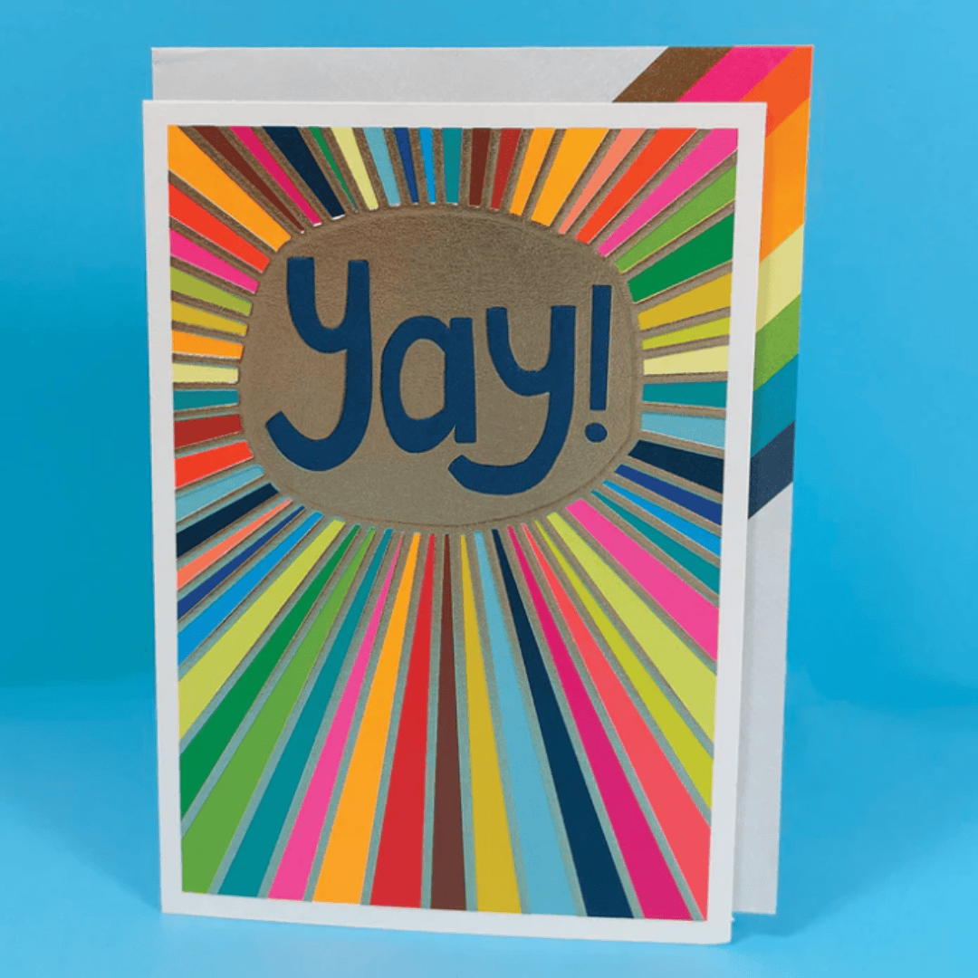 Yay! Card by Paper Salad – The Balloon Works