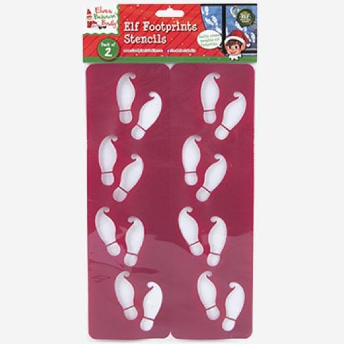 Elf Footprint Stencils – The Balloon Works