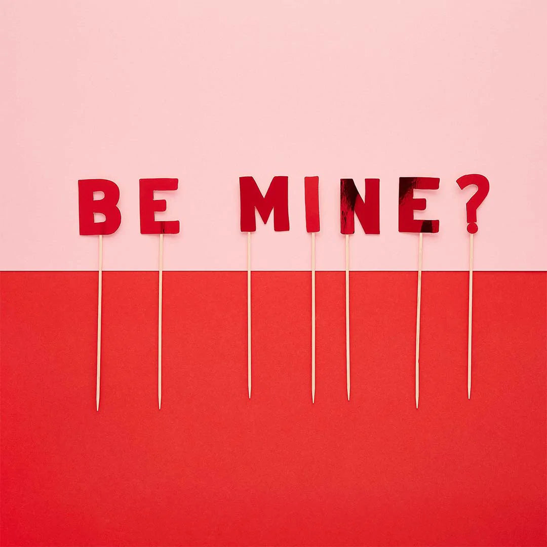 Be Mine Cake Topper' – The Balloon Works