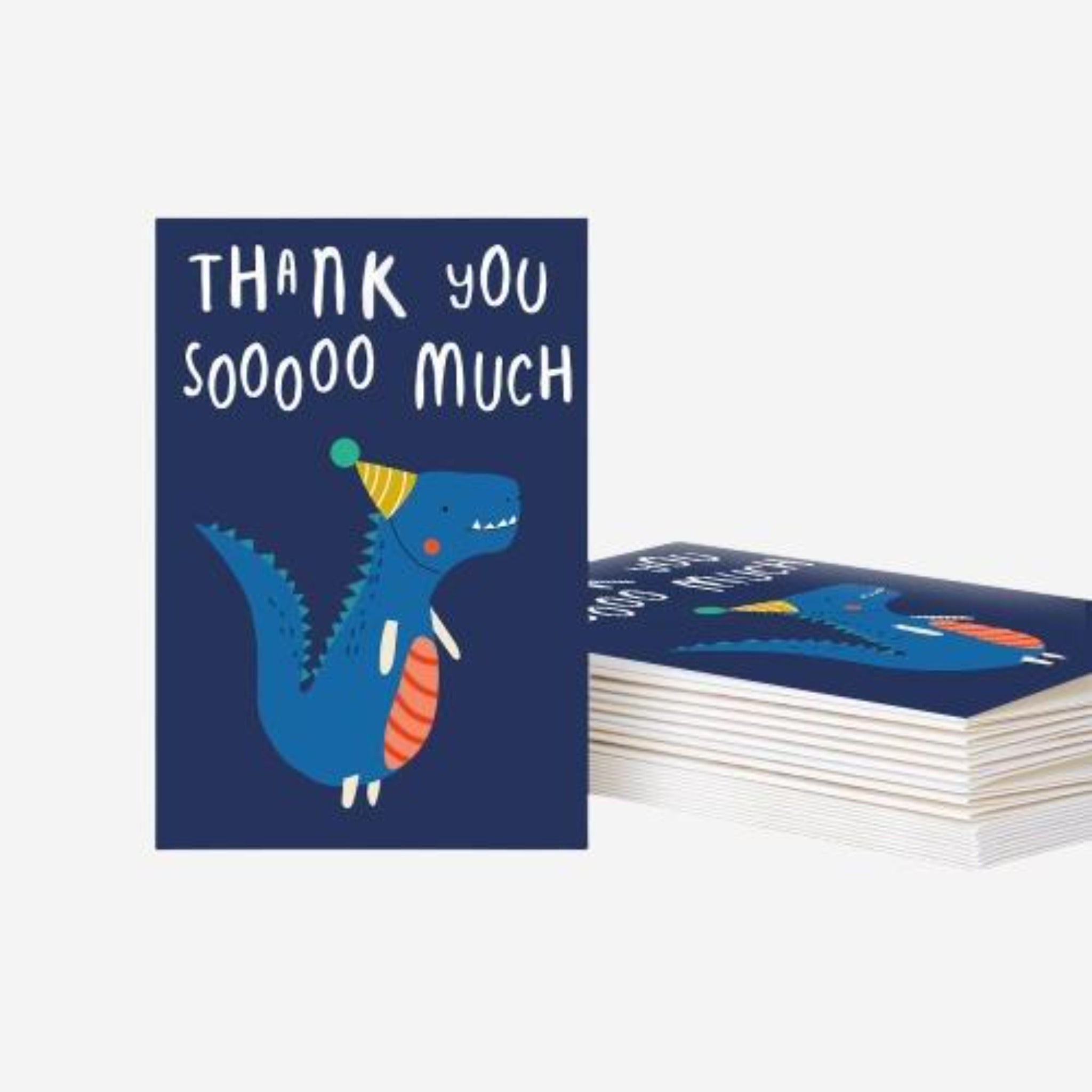 Dino Thank You Notecards Pack of 10 – The Balloon Works