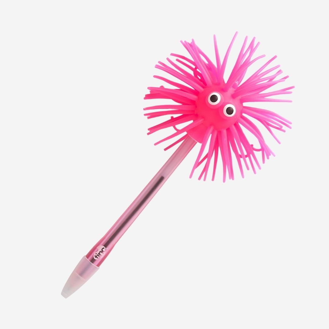 Fuzzy Guy Pen - Pink – The Balloon Works
