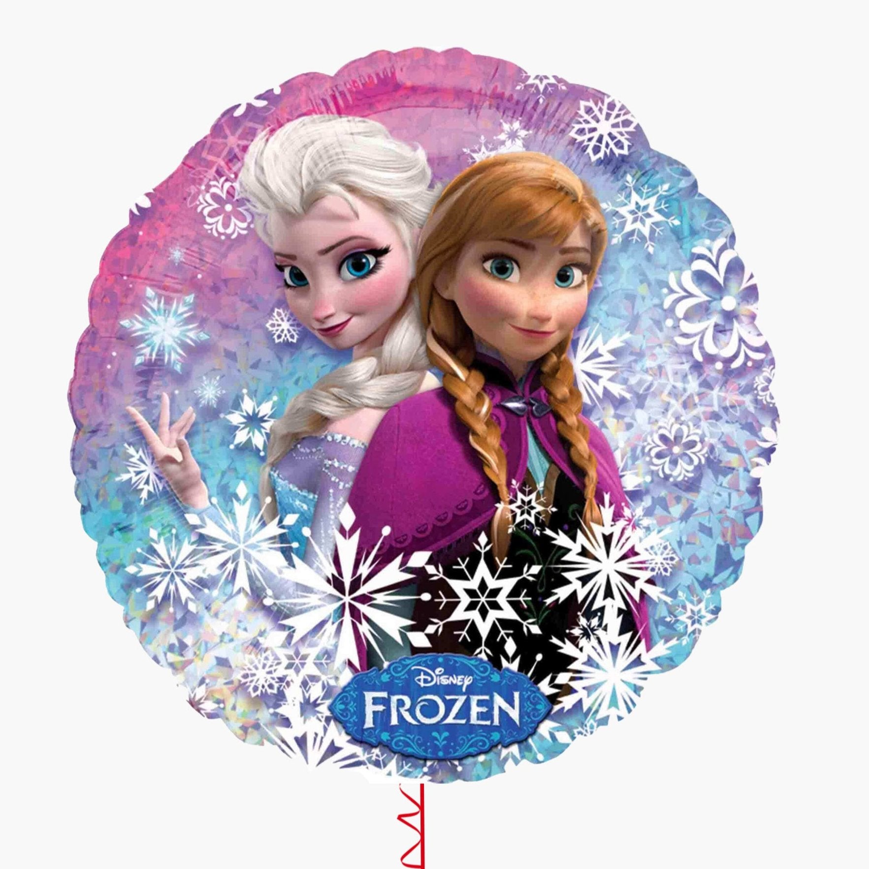 Frozen Anna and Elsa Inflated Foil Balloon – The Balloon Works