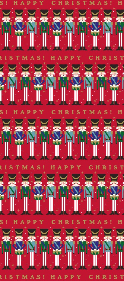 Christmas Nutcrackers Wrapping Paper roll – The Balloon Works