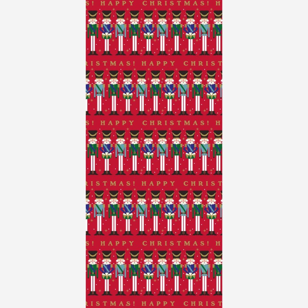 Christmas Nutcrackers Wrapping Paper roll – The Balloon Works