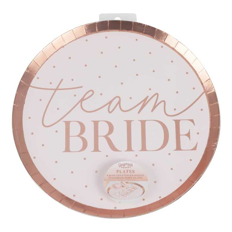 Team Bride Hen Party Plates – The Balloon Works