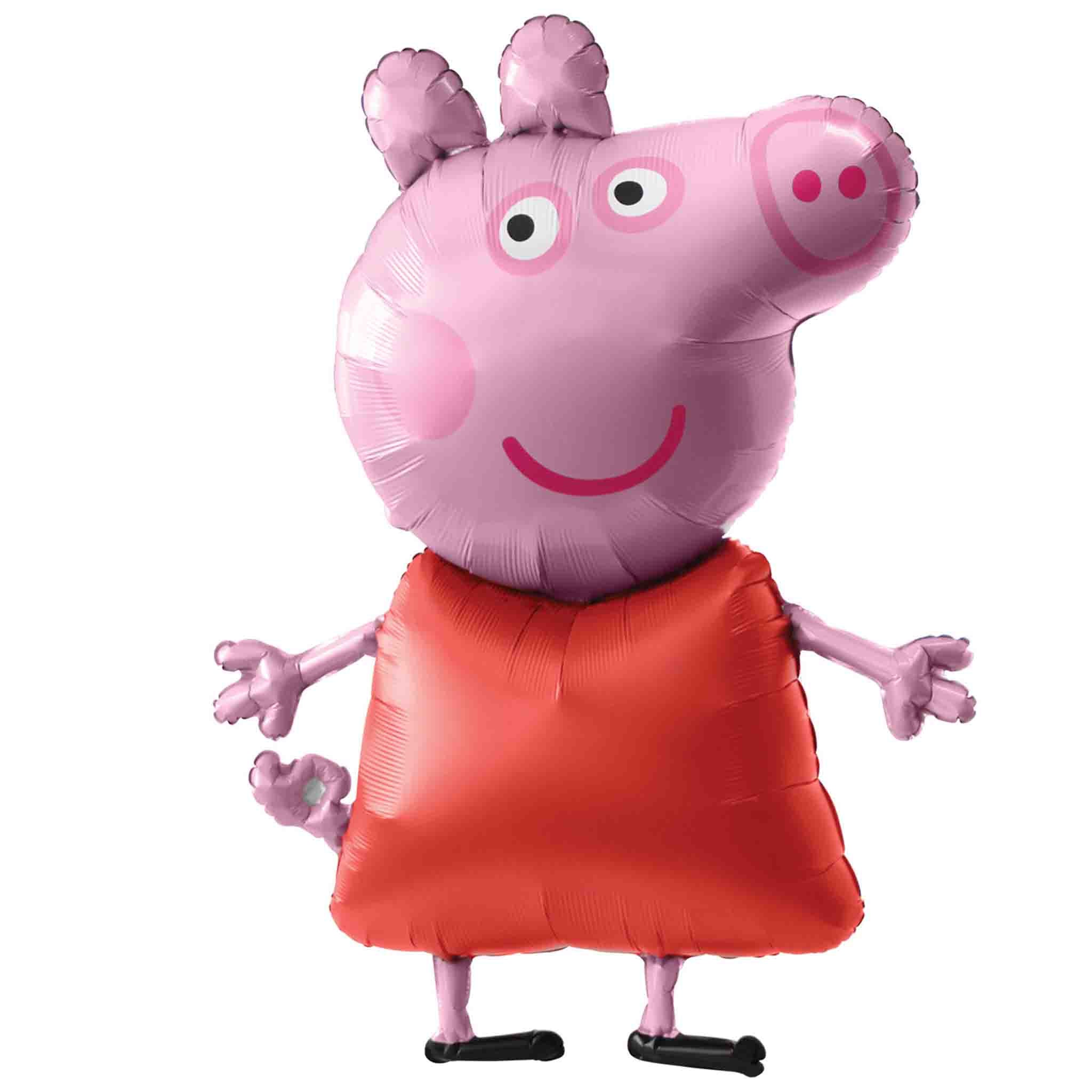 Peppa Pig Airwalker Inflated Foil Balloon – The Balloon Works