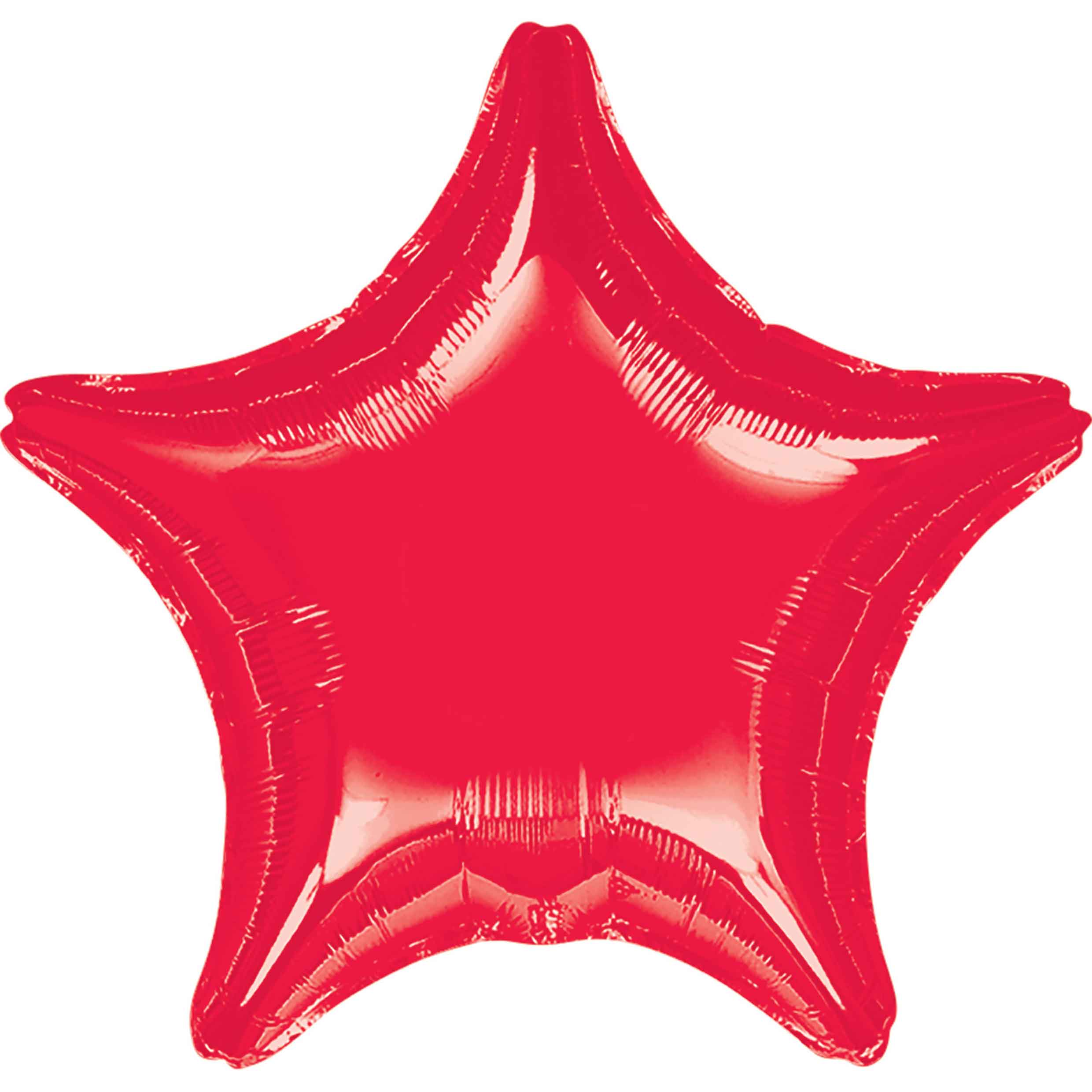 Red Star Foil Balloon | The Balloon Works