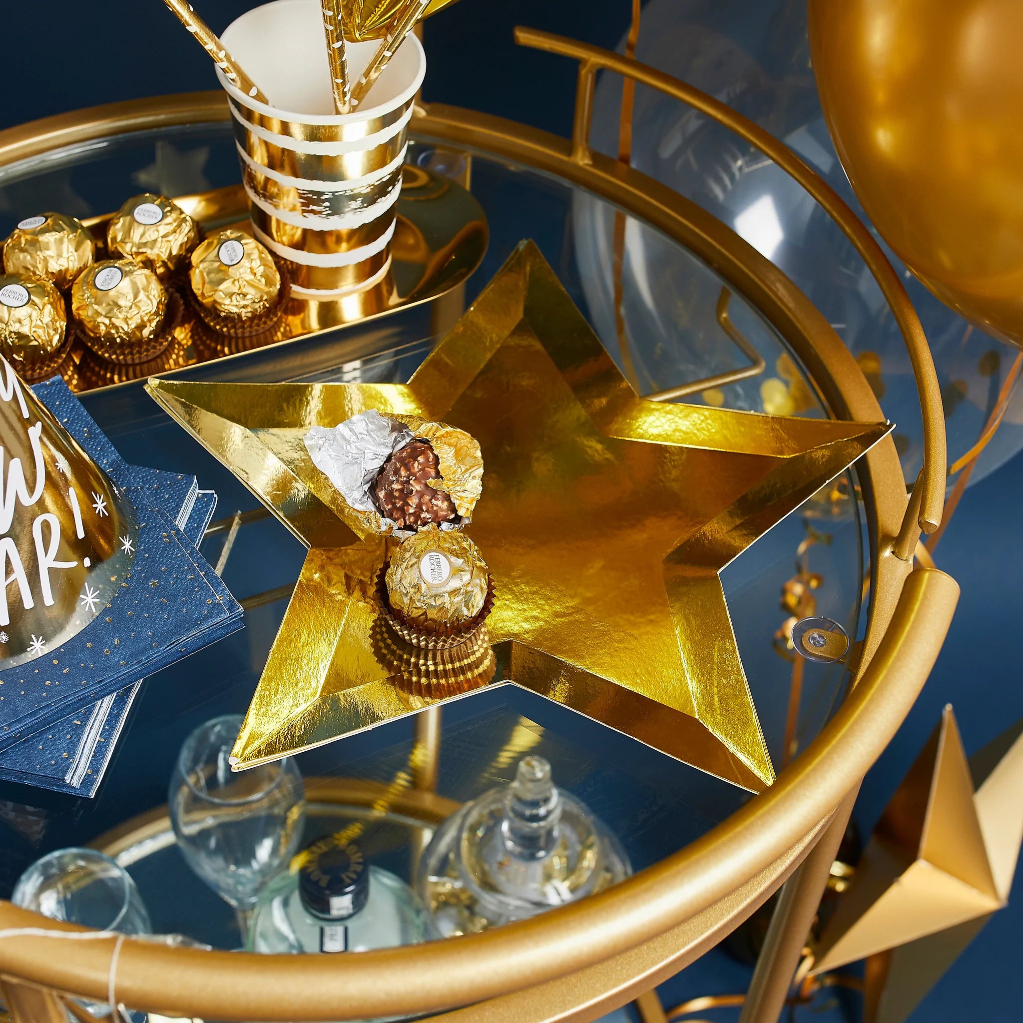 Christmas Ho Ho Plate | Christmas Party | The Balloon Works