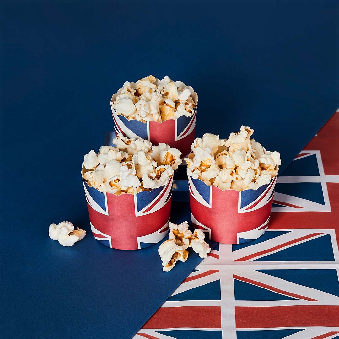 Union Jack Food Cups – The Balloon Works